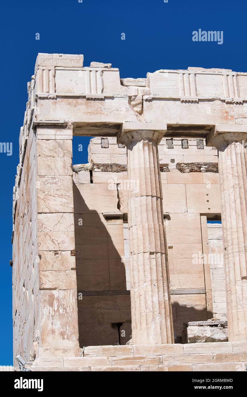 Propylaea is the first building you encounter entering the Acropolis ...