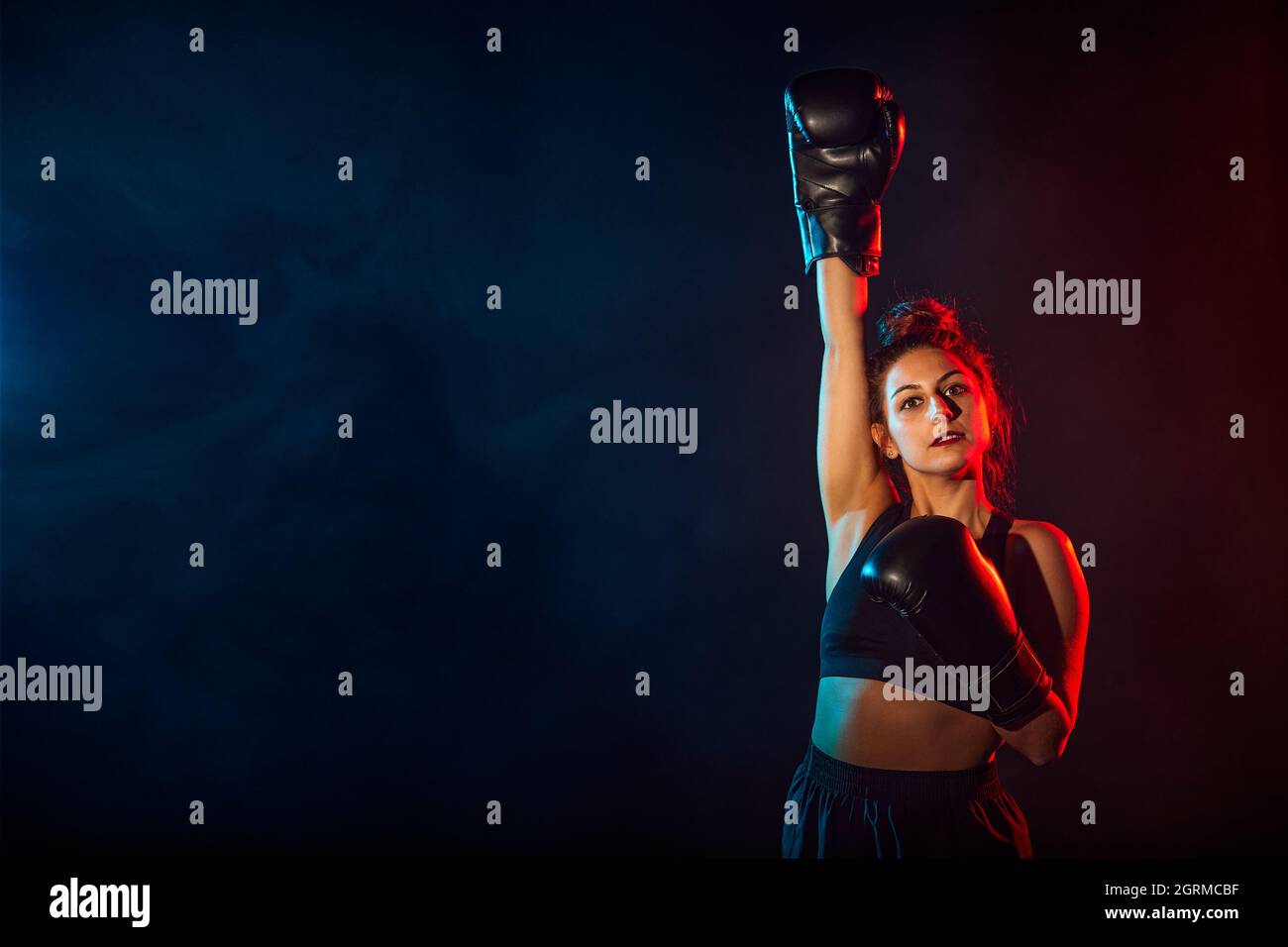 Fighter girl hi-res stock photography and images - Alamy