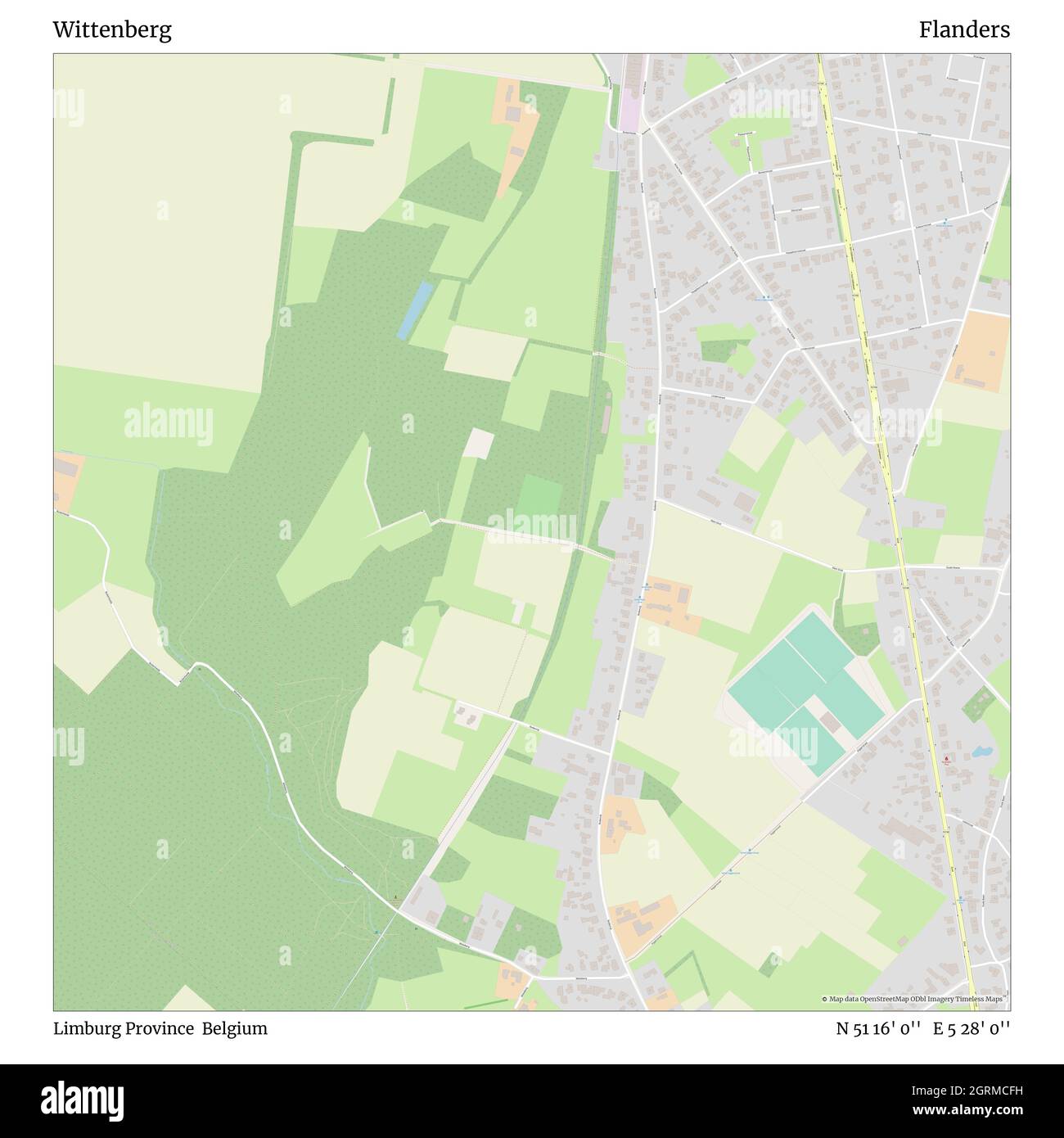 Map of wittenberg hi-res stock photography and images - Alamy