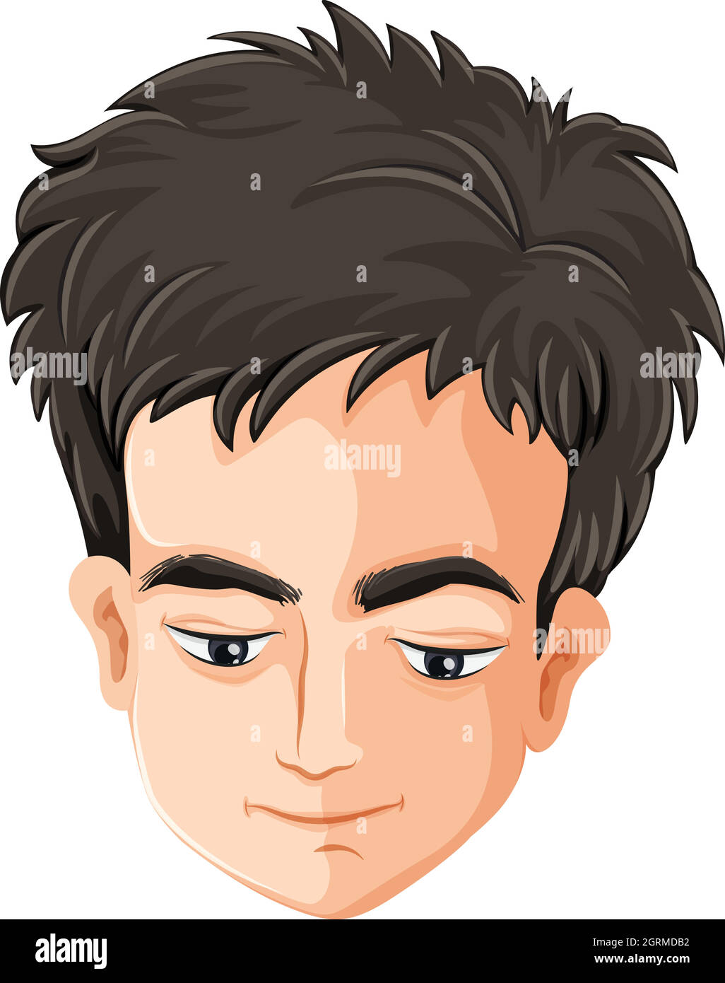 Sad human head hi-res stock photography and images - Alamy