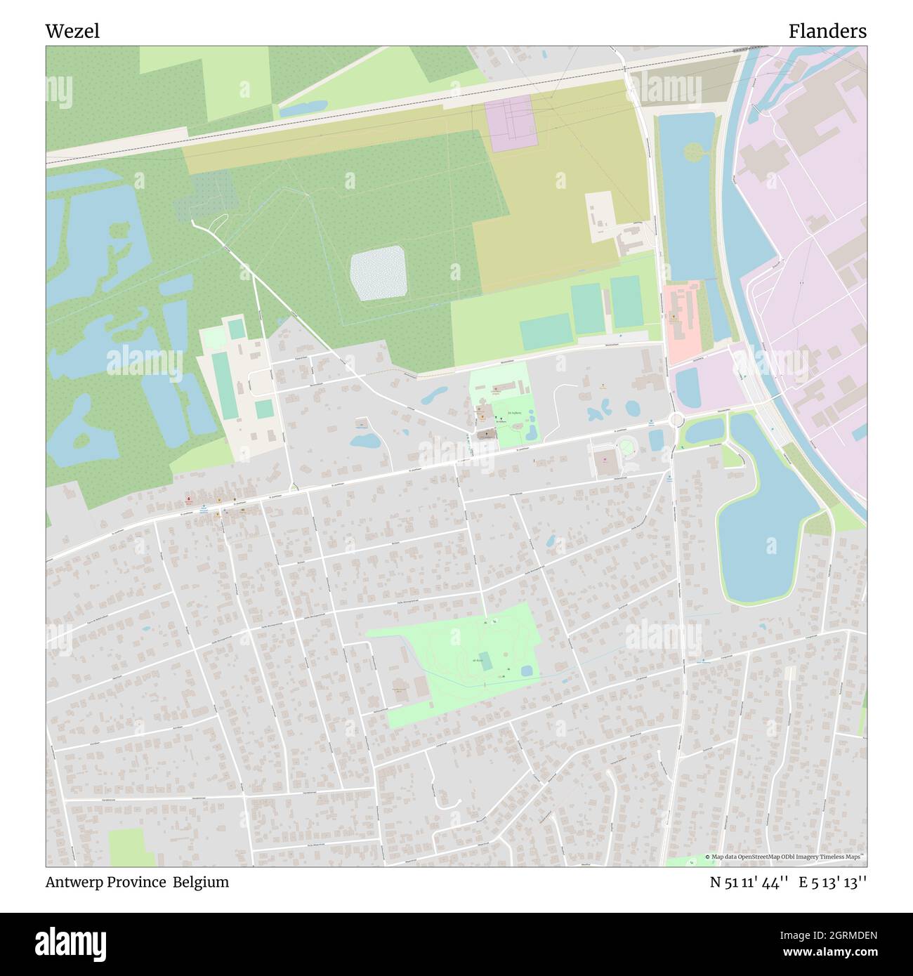 Wezel, Antwerp Province, Belgium, Flanders, N 51 11' 44'', E 5 13' 13 ...