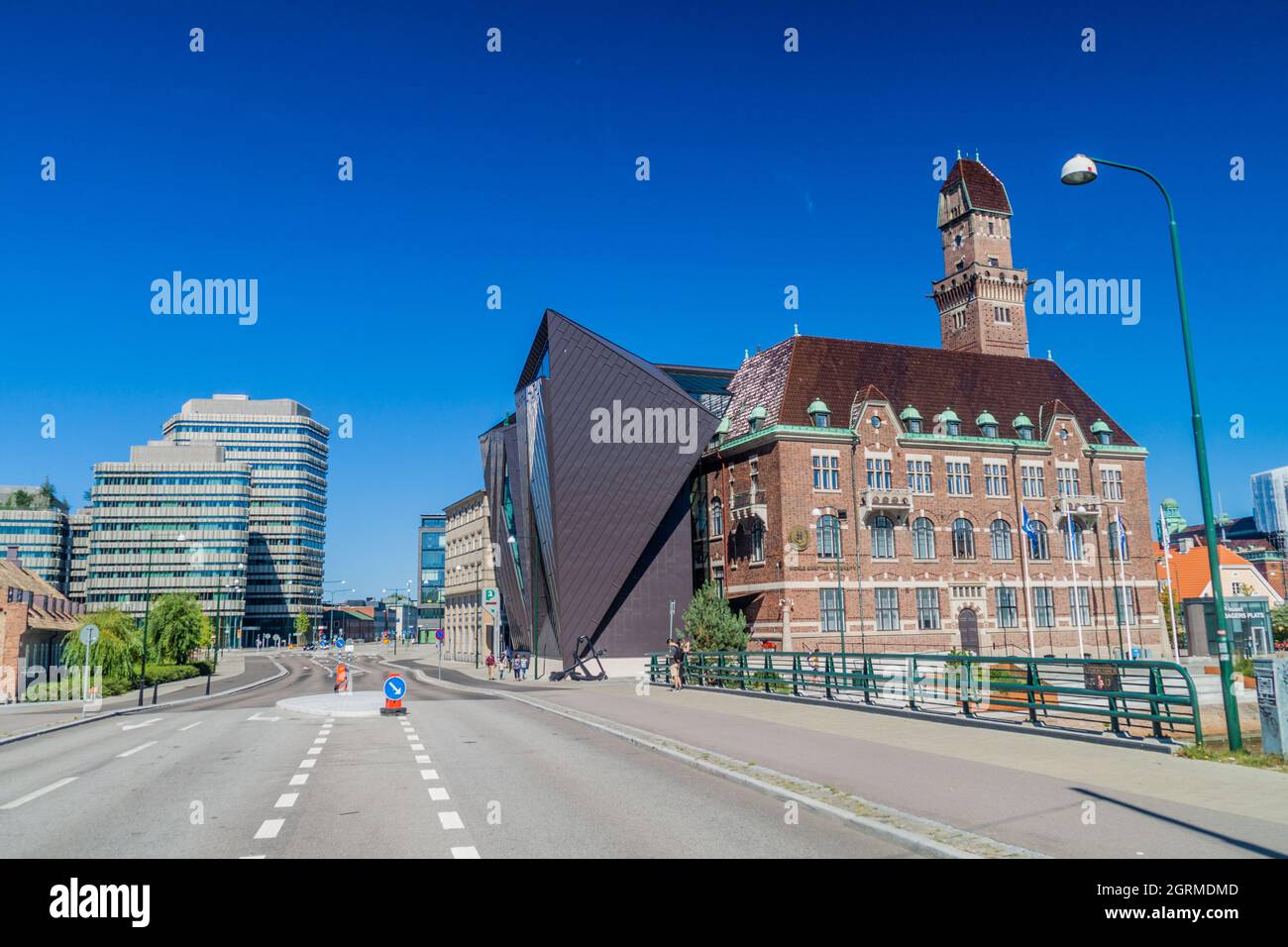 MALMO, SWEDEN - AUGUST 27, 2016: World Maritime University in Malmo ...