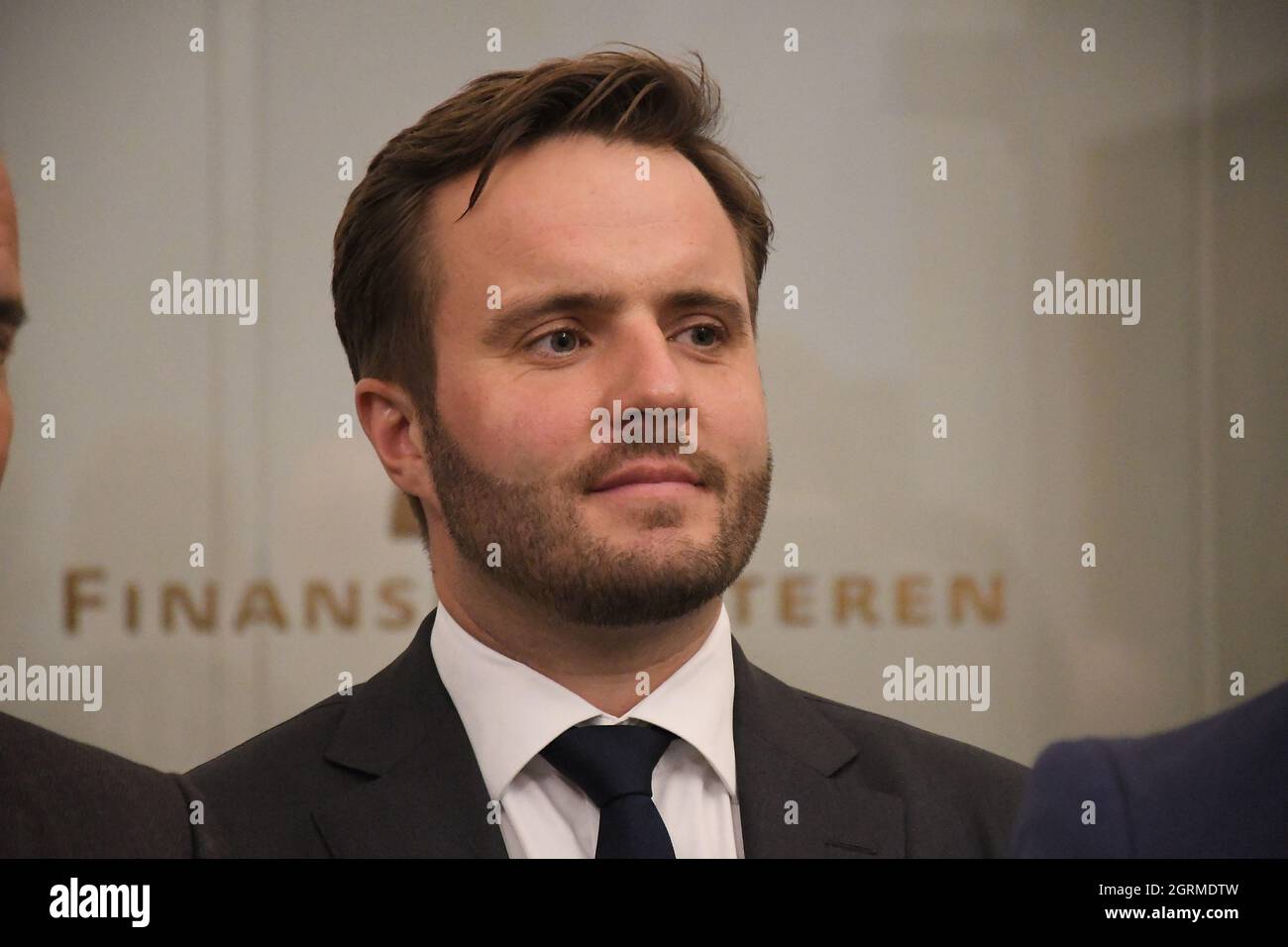 Copenhagen, Denmark.,01 October 2021, /Denmark ministrer for finance ...