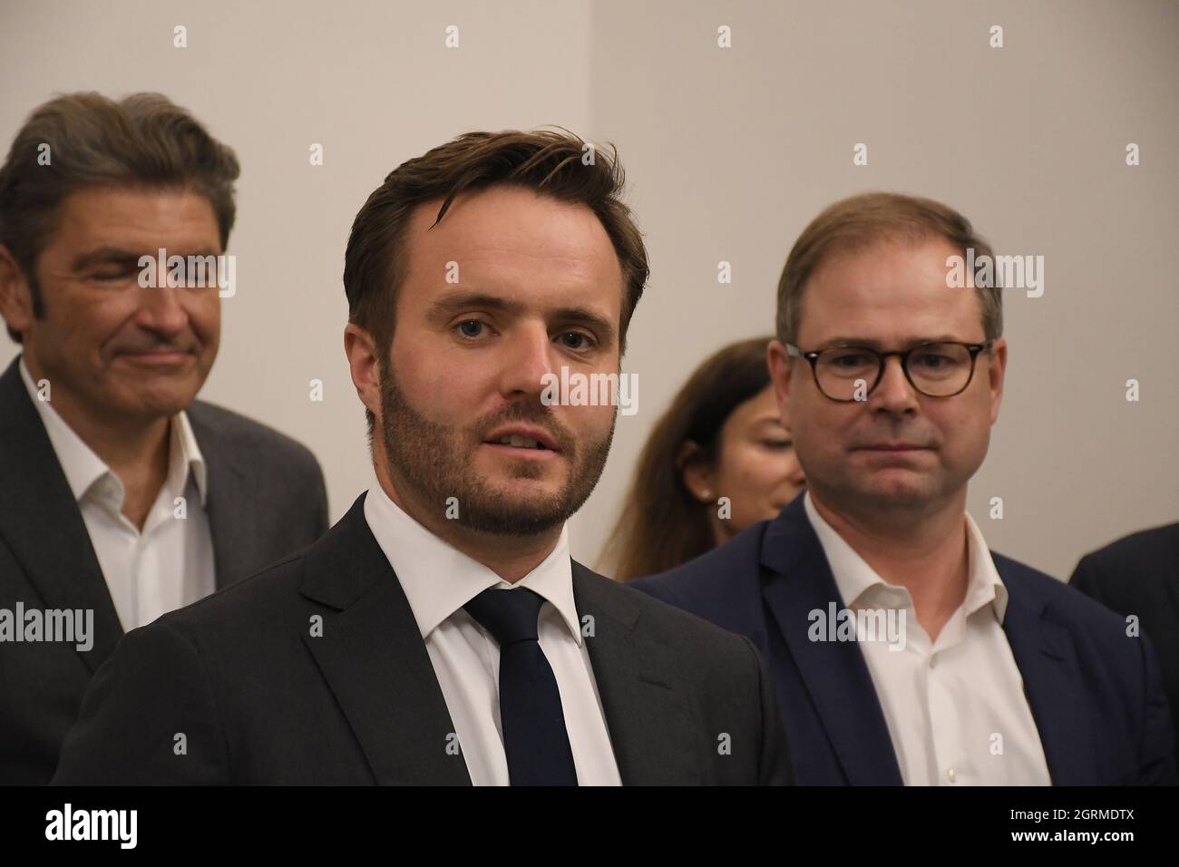 Copenhagen, Denmark.,01 October 2021, /Denmark ministrer for finance ...
