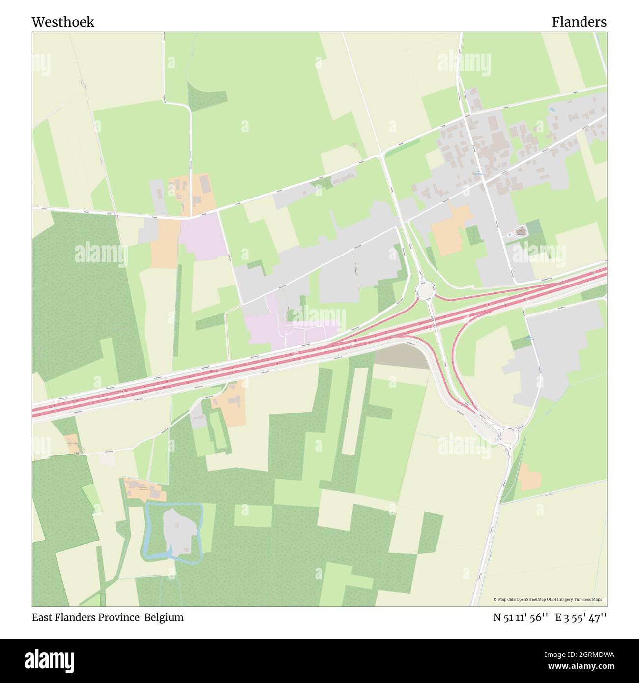 Westhoek map hi-res stock photography and images - Alamy