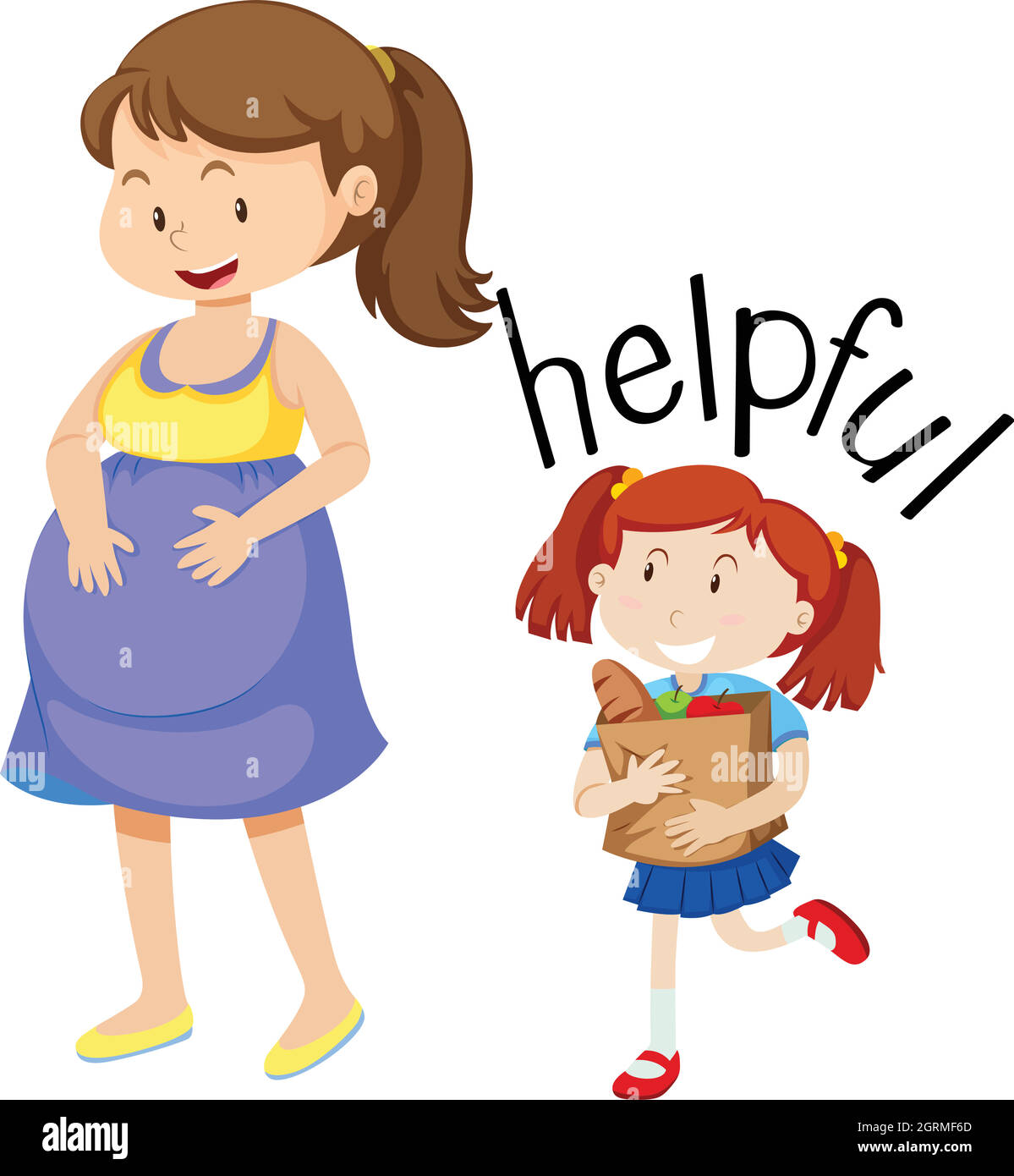 Mother picture with daughter Cut Out Stock Images & Pictures - Alamy