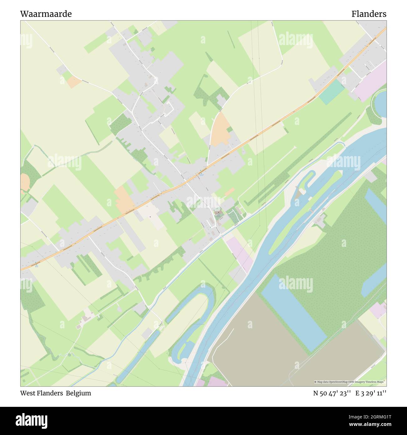 Waarmaarde, West Flanders, Belgium, Flanders, N 50 47' 23'', E 3 29' 11 ...