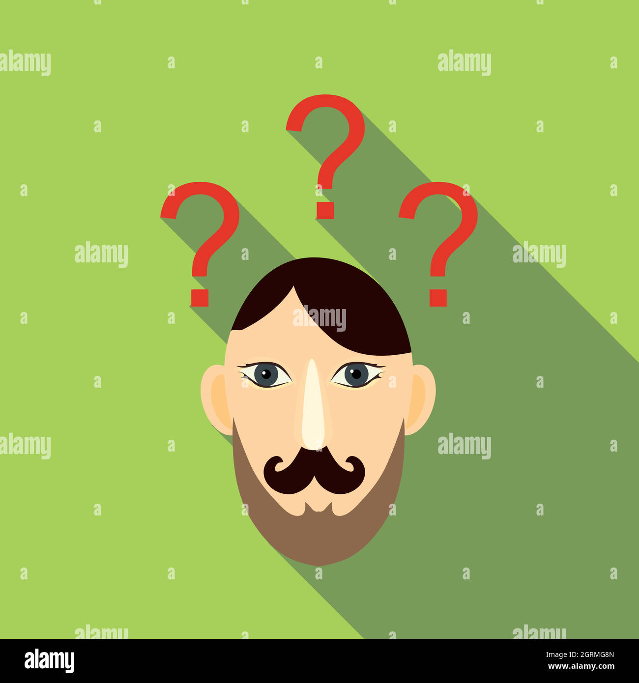 Icon questioning inquiry Stock Vector Images - Alamy