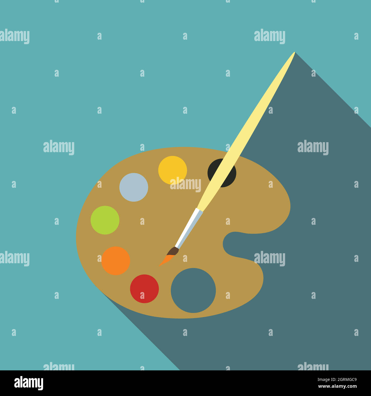 Palette icon, flat style Stock Vector Image & Art - Alamy Palette icon, flat style Stock Vector Image & Art - Alamy