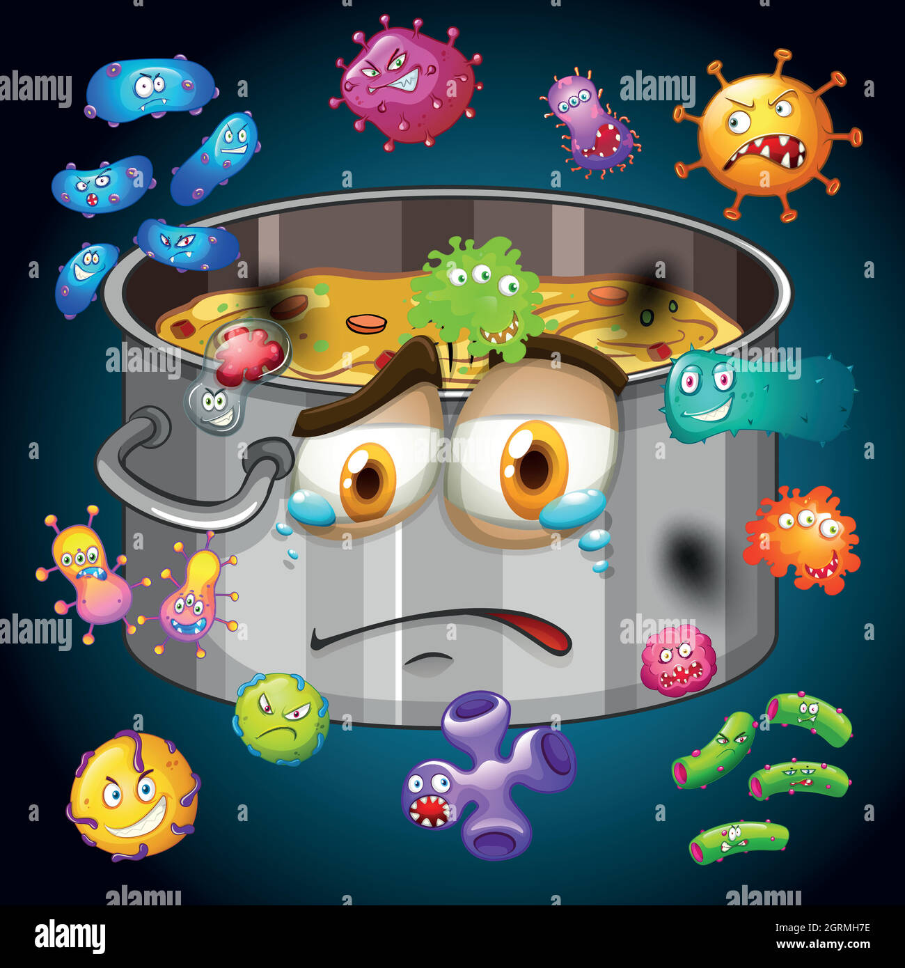 Rotten food drawing hi-res stock photography and images - Alamy