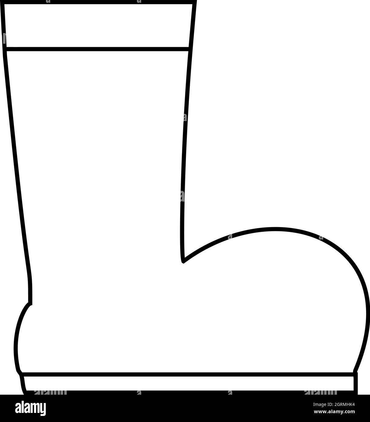 Winter ugg boots icon, outline style Stock Vector Image & Art - Alamy