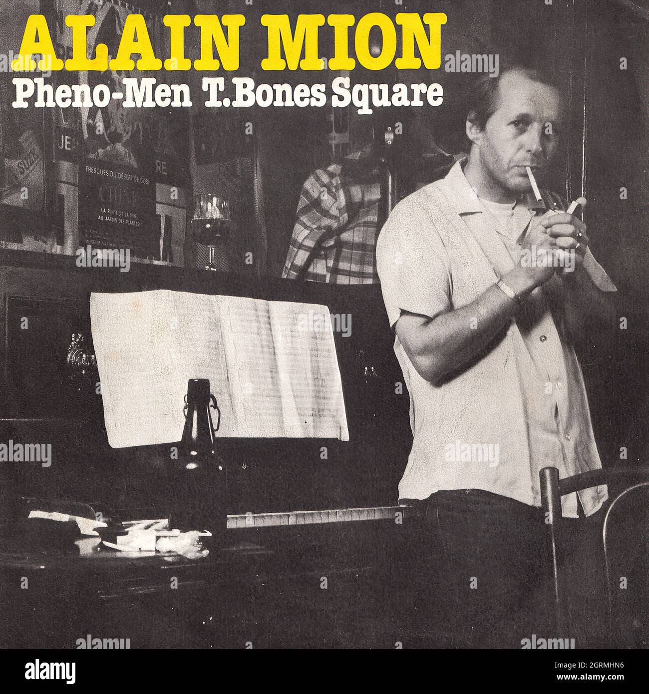Alain Mion - Pheno-Men - T.Bones Square 45rpm - Vintage Vinyl Record ...