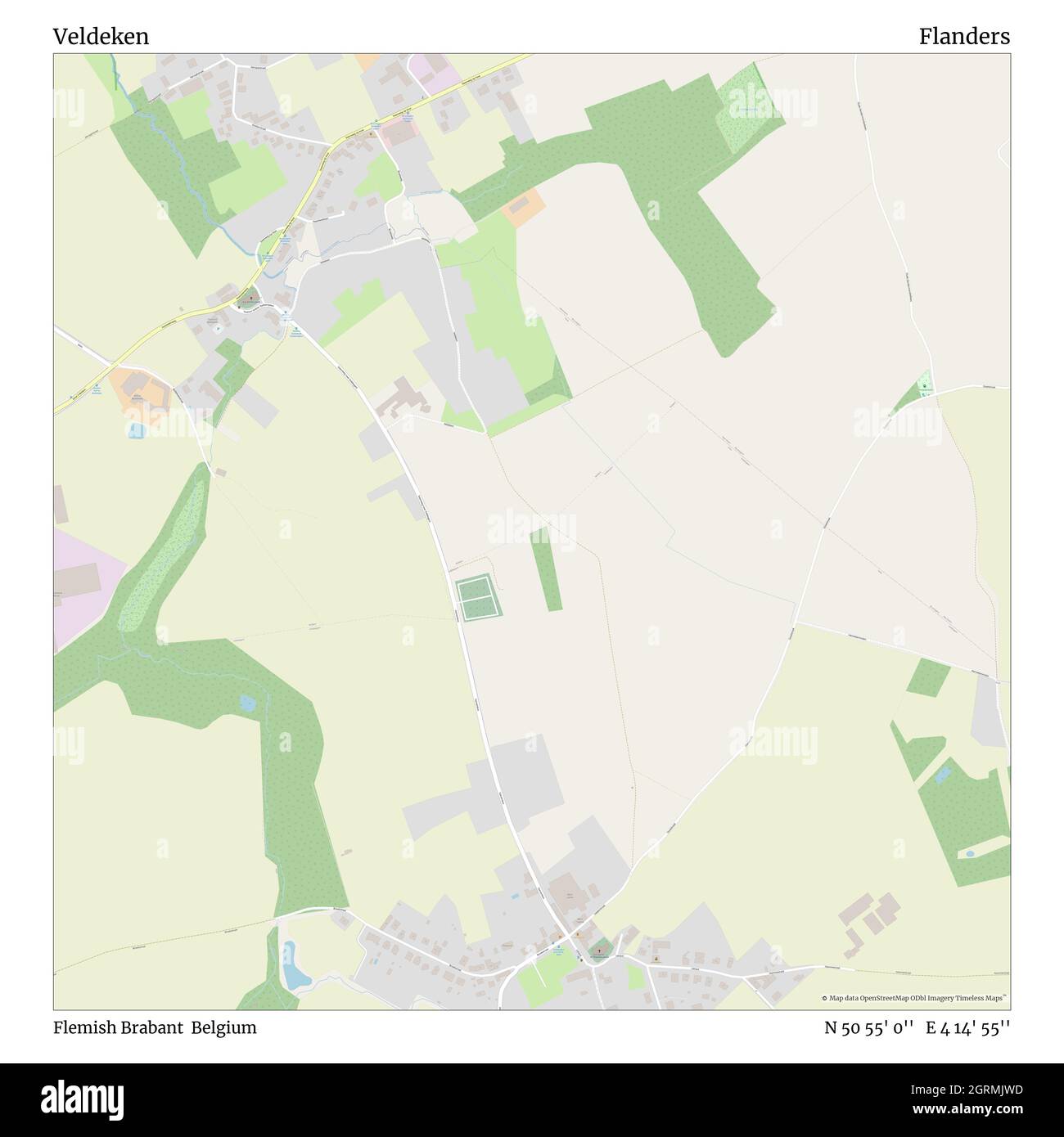 Veldeken, Flemish Brabant, Belgium, Flanders, N 50 55' 0'', E 4 14' 55 ...