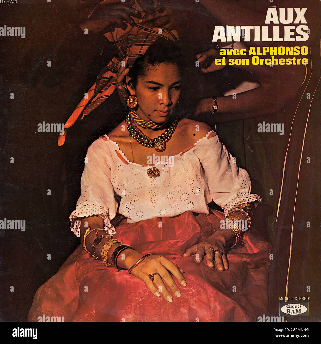 Alphonso et son Orchestre - Aux Antilles - Vintage Vinyl Record Cover ...