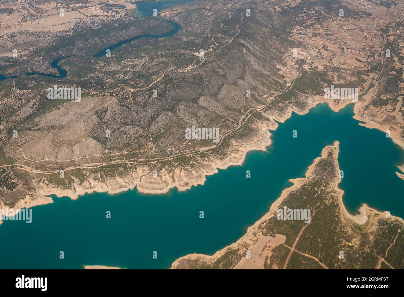 Earth from plane hi-res stock photography and images - Alamy