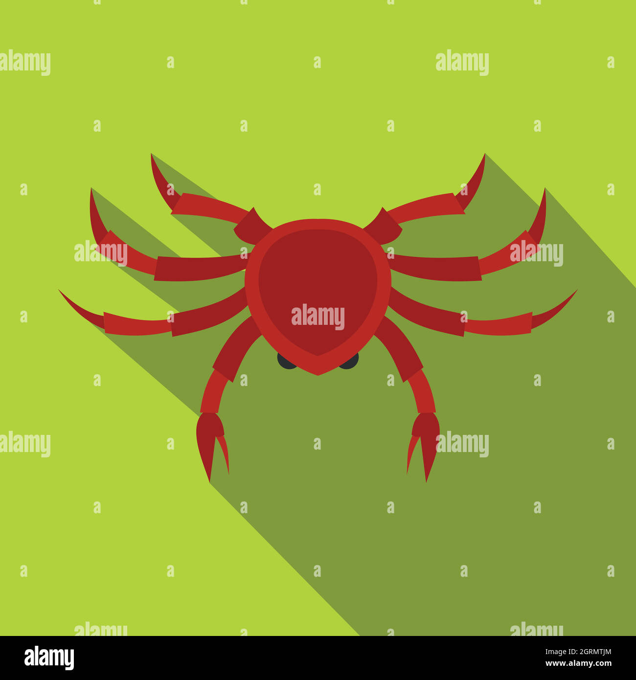 Crab icon, flat style Stock Vector Image & Art - Alamy Crab icon, flat style Stock Vector Image & Art - Alamy