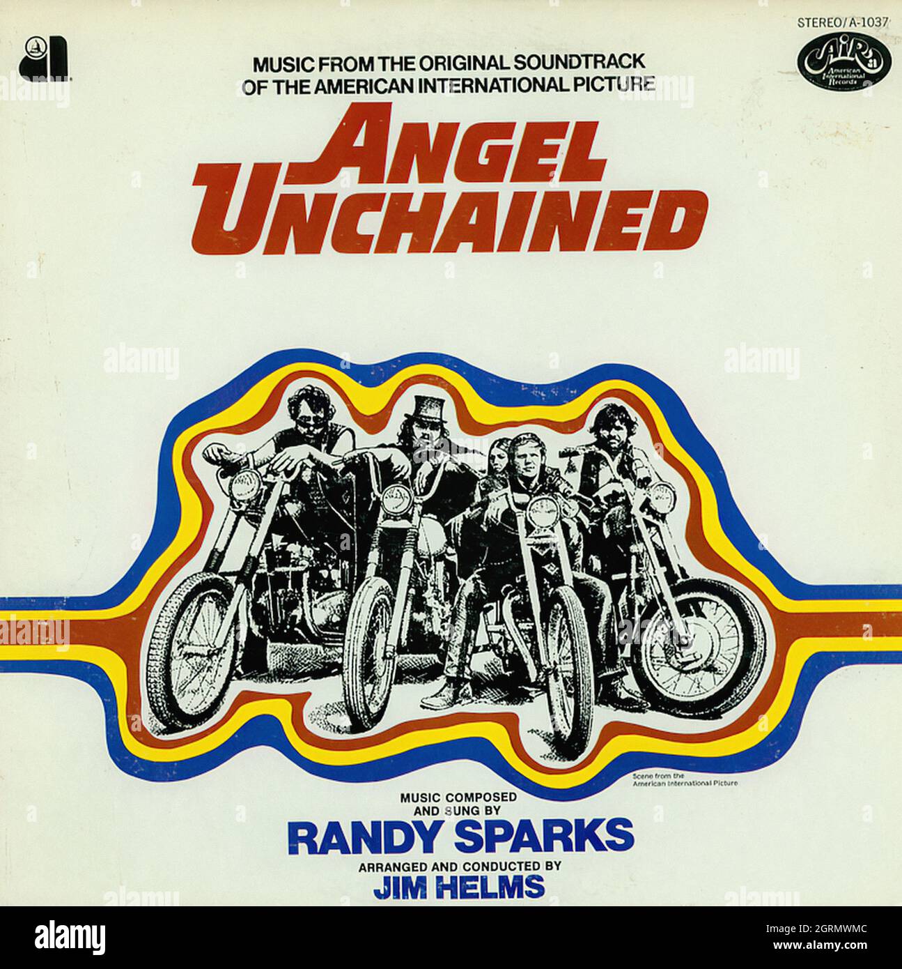 Randy Sparks Angel Unchained - Vintage Soundtrack Vinyl Album Stock ...