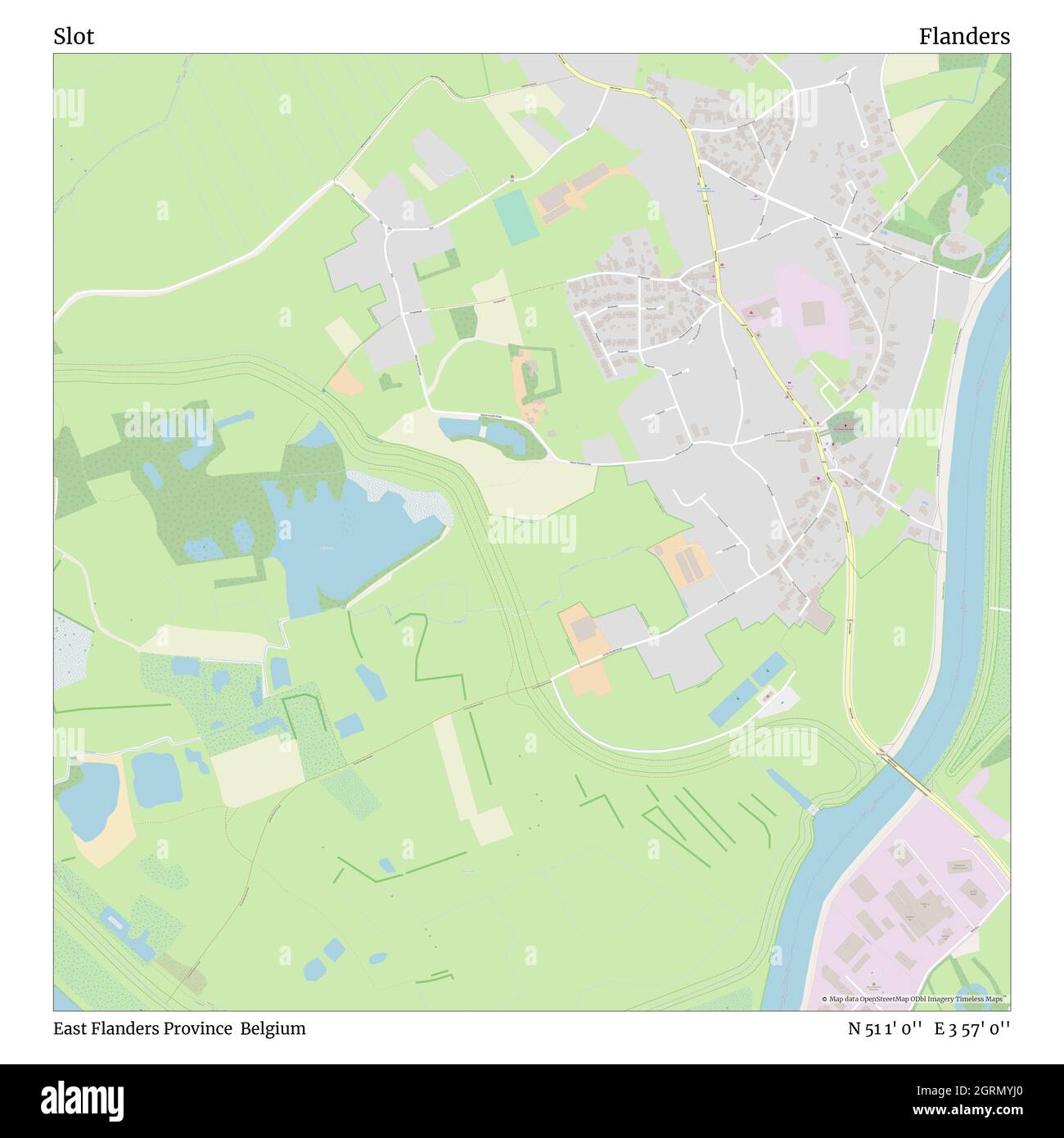 Slot, East Flanders Province, Belgium, Flanders, N 51 1' 0'', E 3 57' 0 ...