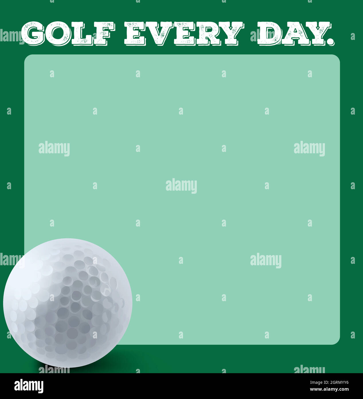 Golf Invitation Borders Templates Free