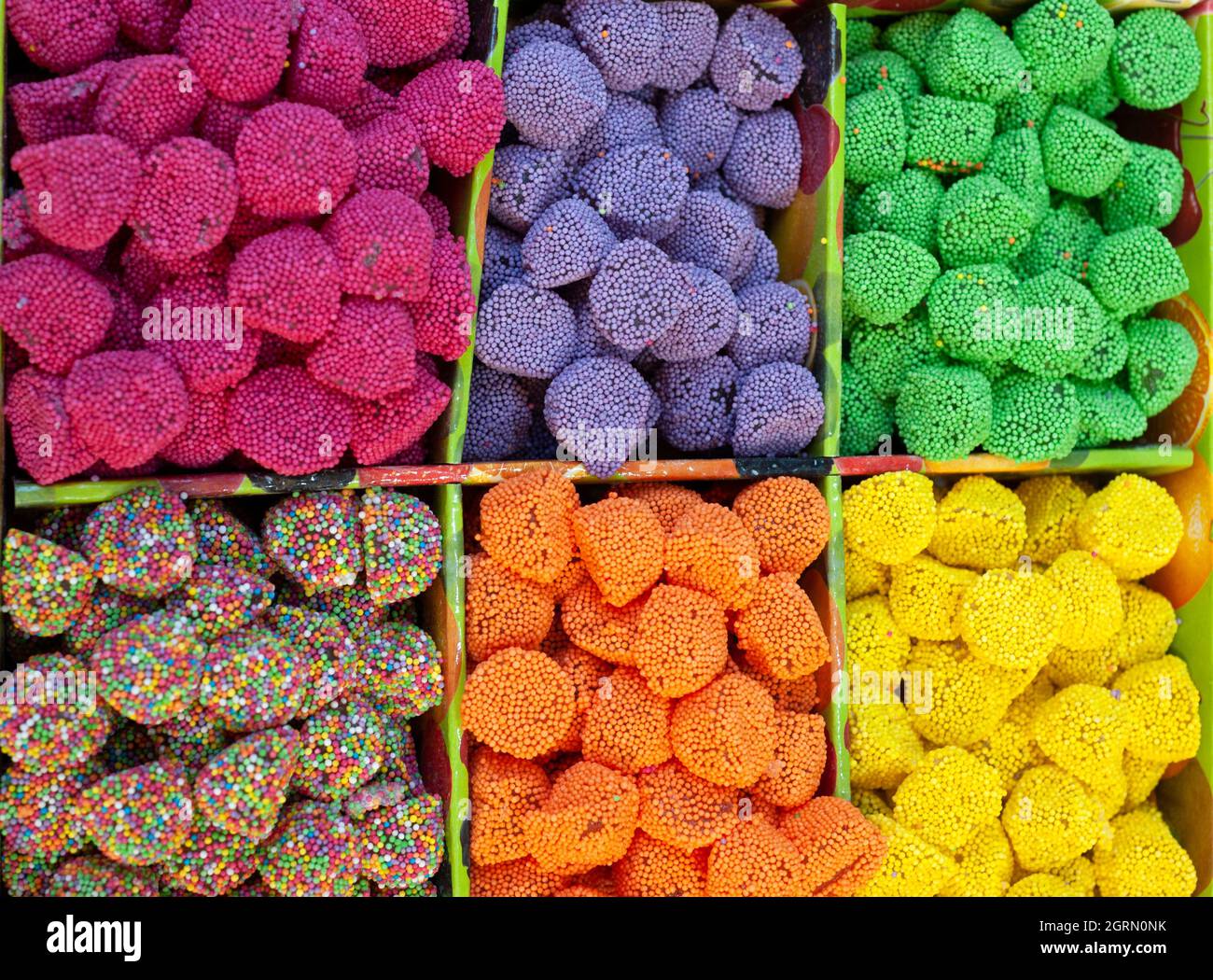 Turkish delight, colorful snacks, candies, catering, treat Stock Photo ...