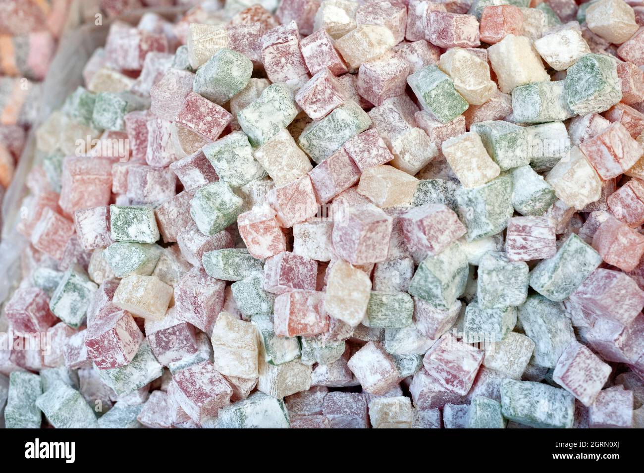 Turkish delight, colorful snacks, candies, catering, treat Stock Photo ...