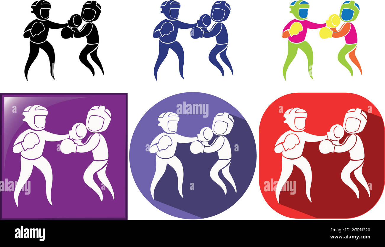 Sport icon design for boxing Stock Vector Image & Art - Alamy