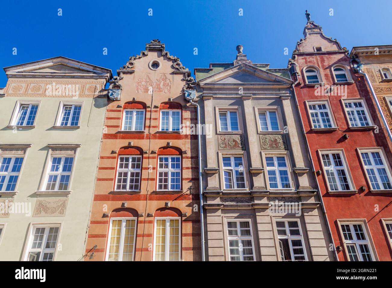 Old houses at Dlugi Targ square in Gdansk, Poland Stock Photo - Alamy