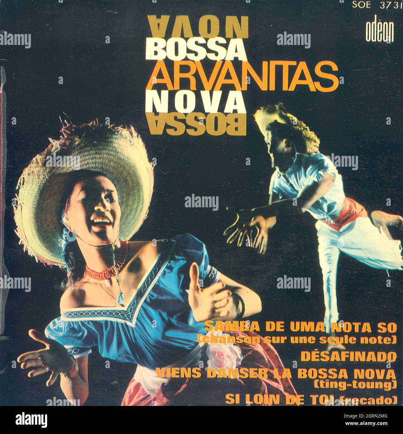 Arvanitas - Bossa Nova - Vintage Vinyl Record Cover Stock Photo - Alamy
