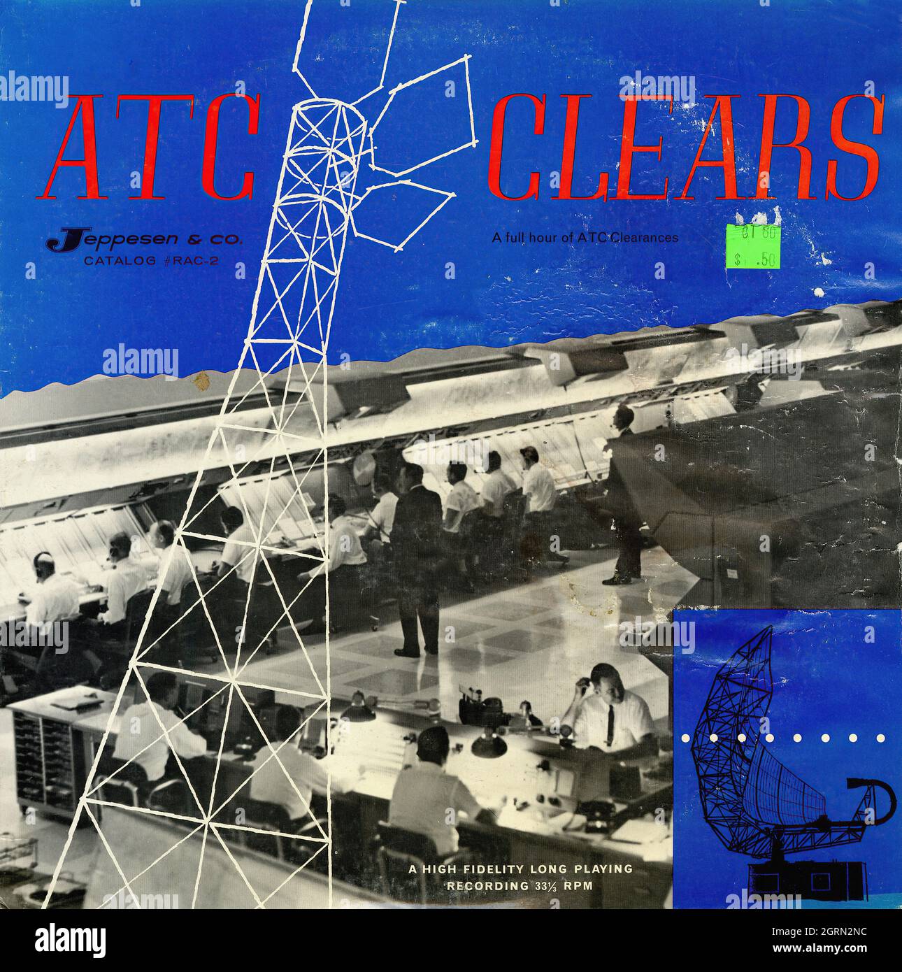 ATC Clears - Vintage Vinyl Album Stock Photo - Alamy