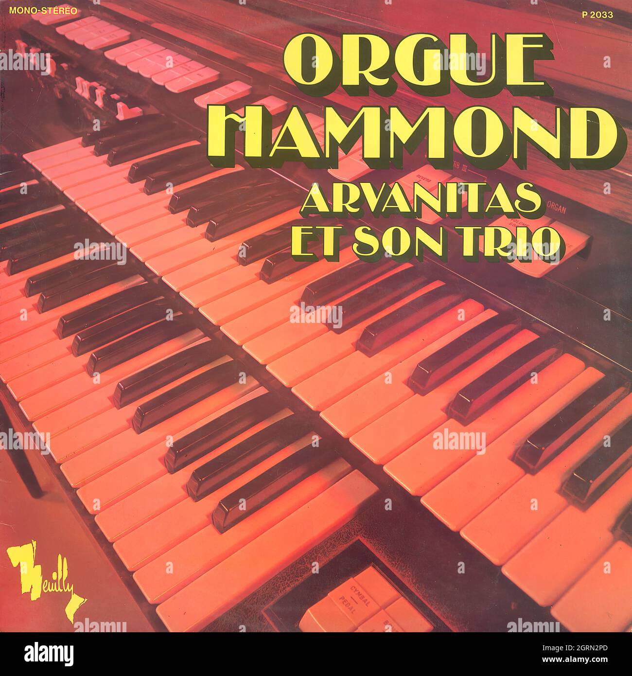 Arvanitas et son trio - Orgue Hammond - Vintage Vinyl Record Cover ...