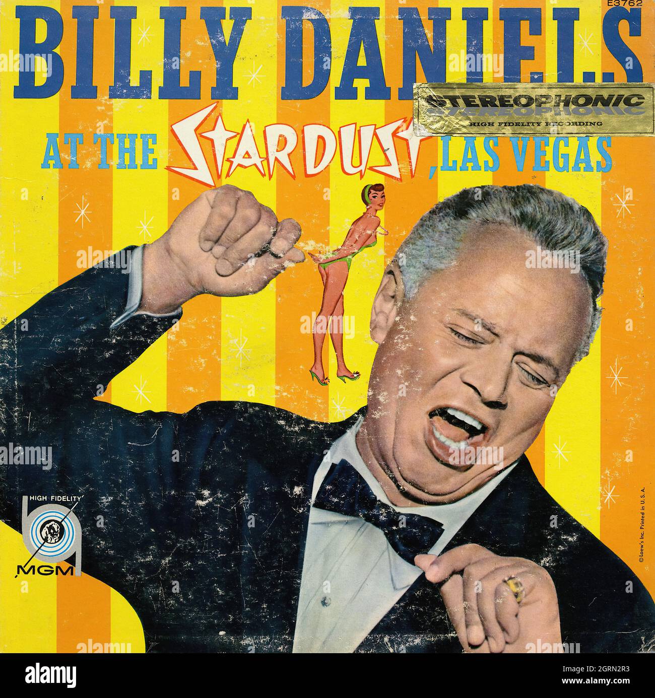 Billy Daniels At The Stardust, Las Vegas - Vintage Vinyl Album Stock ...