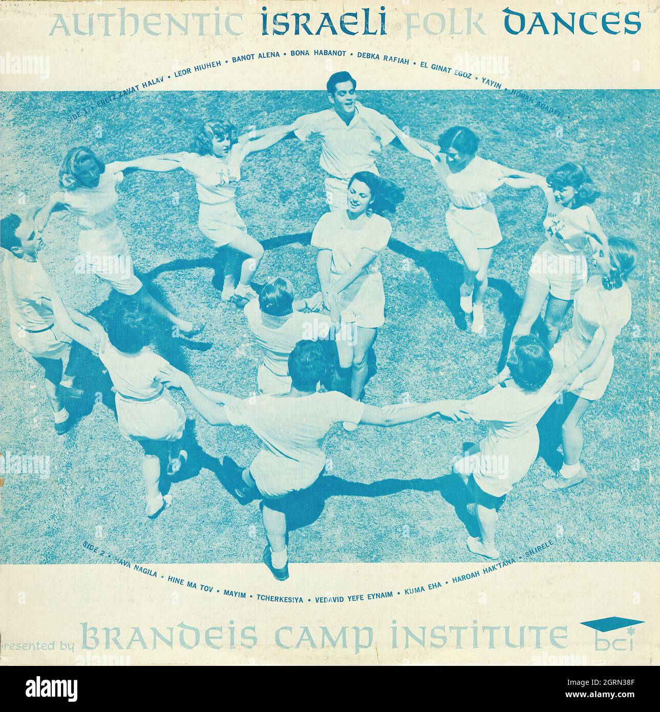 Authentic Israeli Folk Dances - Vintage American Christian Vinyl Album ...