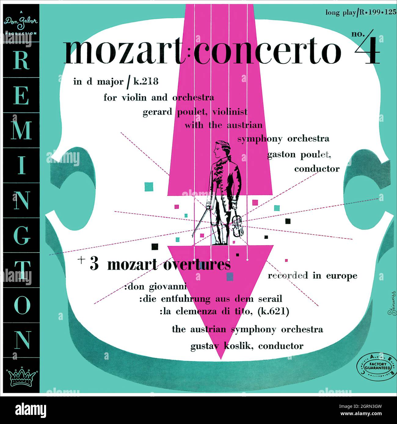 Austrian Symphony Orchestra - Mozart Concerto No. 4 in d major - 1952 ...
