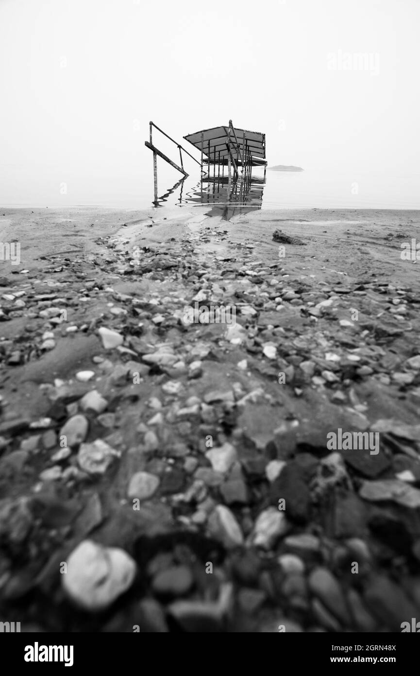 The Dead Sea Shore from the Israeli side Stock Photo - Alamy