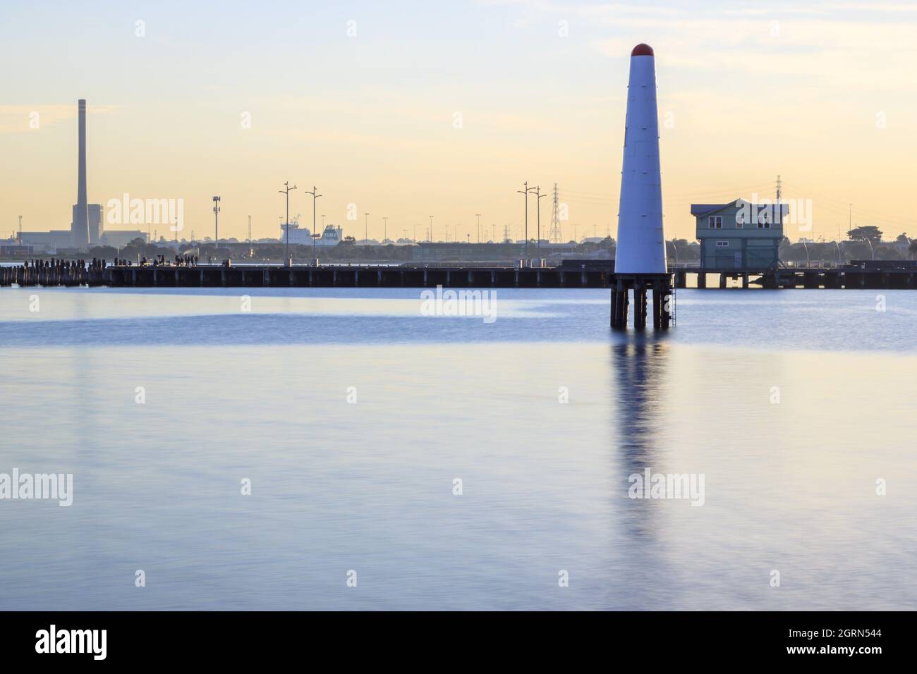 Port melbourne lighthouse hi-res stock photography and images - Alamy