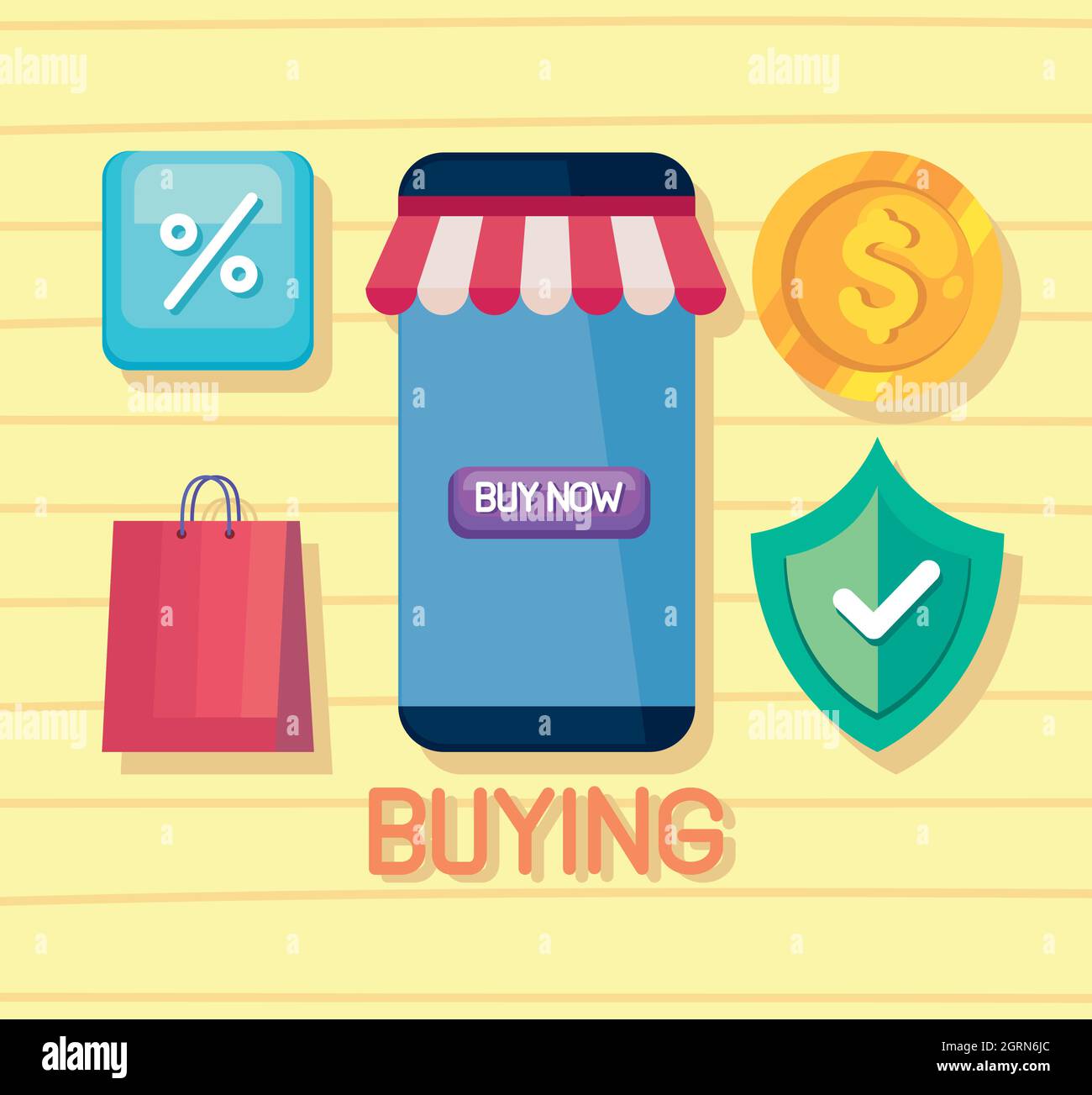 five buying technology icons Stock Vector Image & Art - Alamy