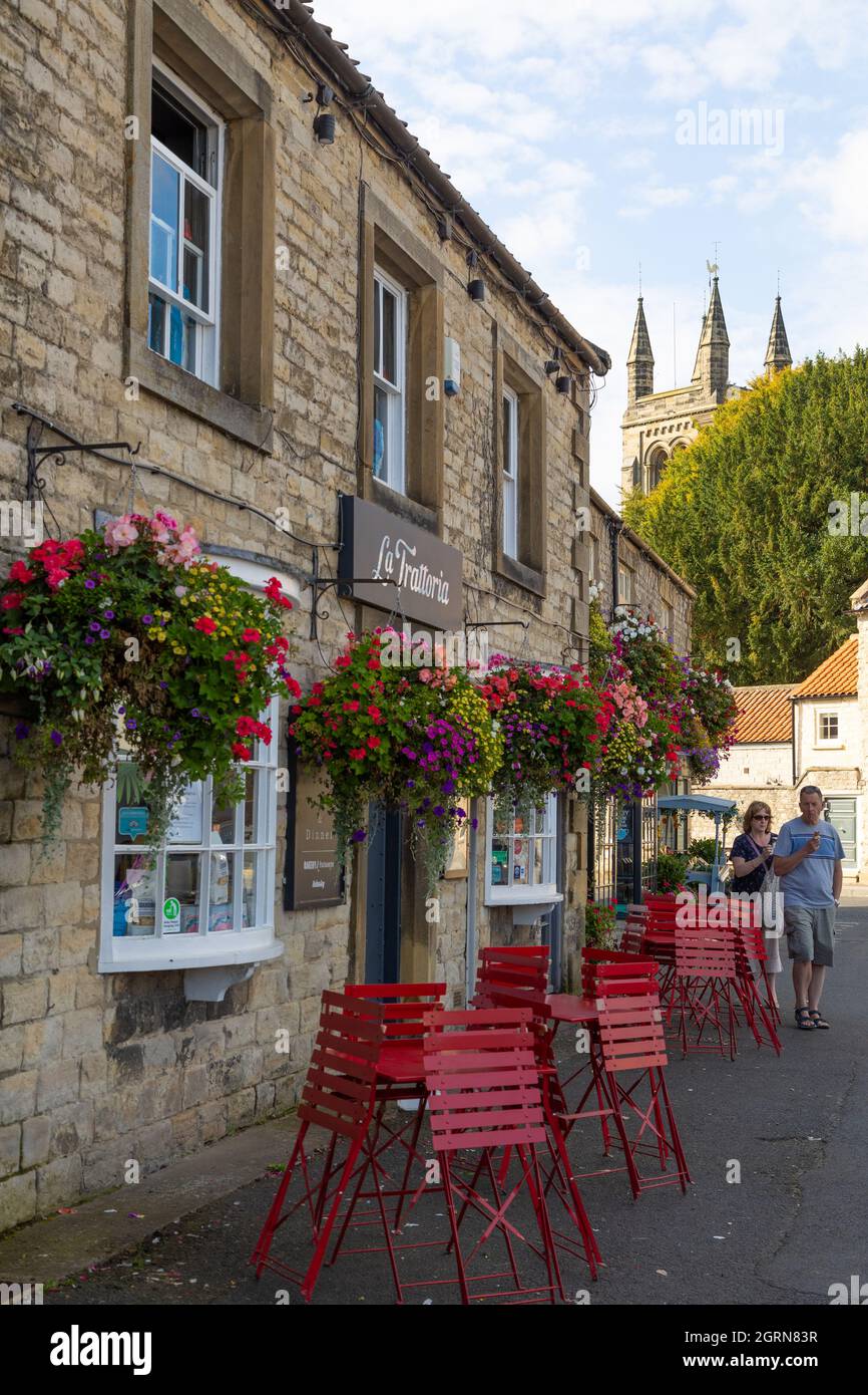 La Trattoria, Helmsley Stock Photo - Alamy