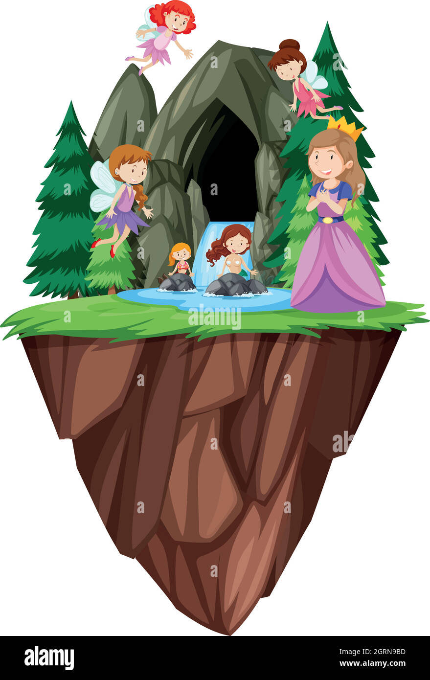 People in cave Cut Out Stock Images & Pictures - Alamy
