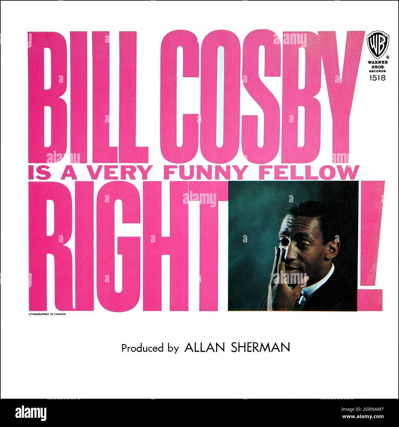 Bill Cosby - is a very funny fellow RIGHT! 1963 - Vintage Vinyl 33 rpm ...