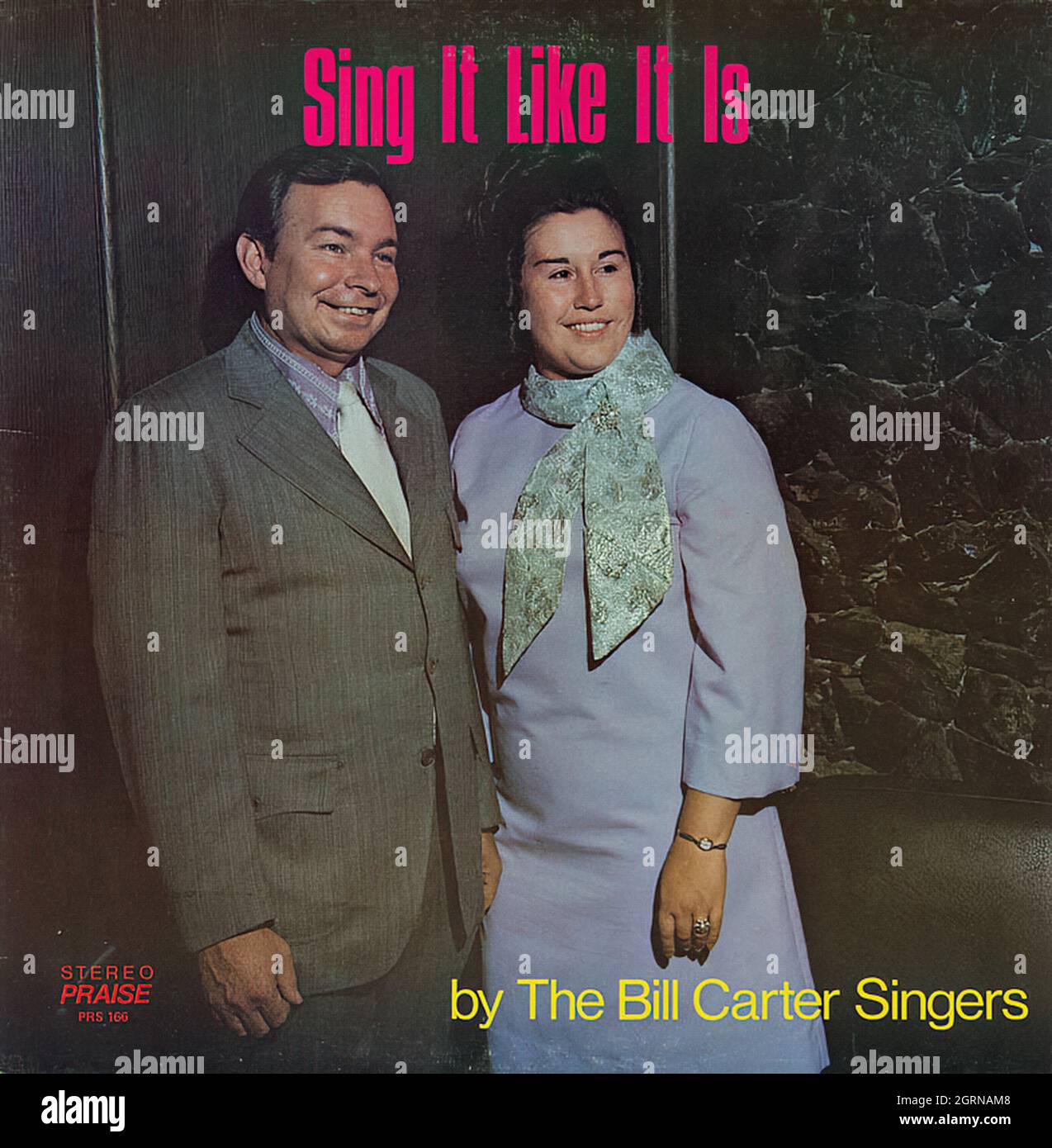 Bill & Vi Carter - Vintage American Christian Vinyl Album Stock Photo ...