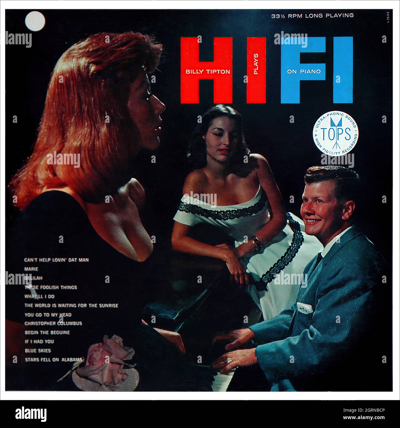 Billy Tipton - Billy Tipton Plays HiFi On Piano 1957 - Vintage Vinyl 33 ...