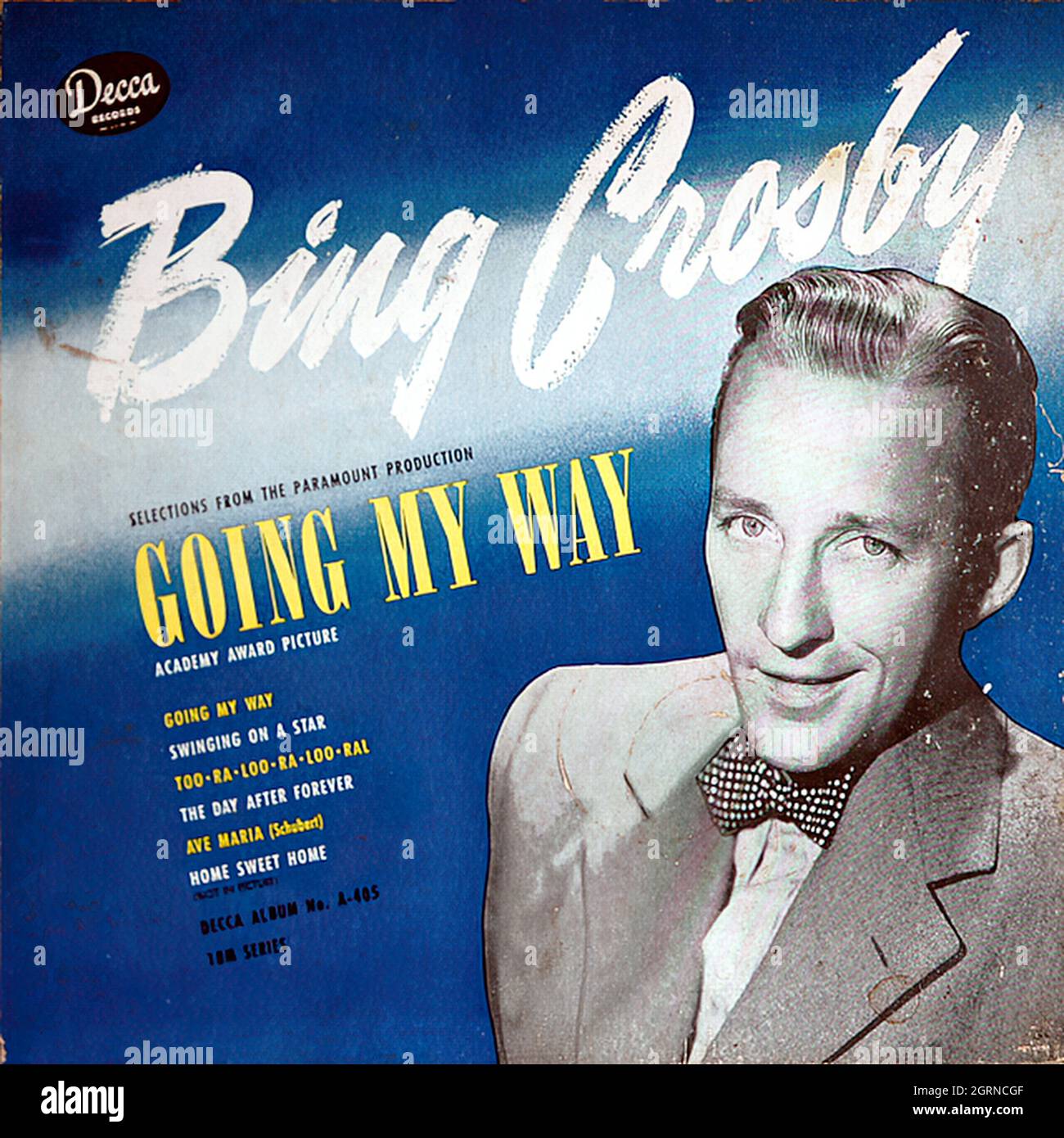 Bing crosby vinyl album cover hi-res stock photography and images - Alamy