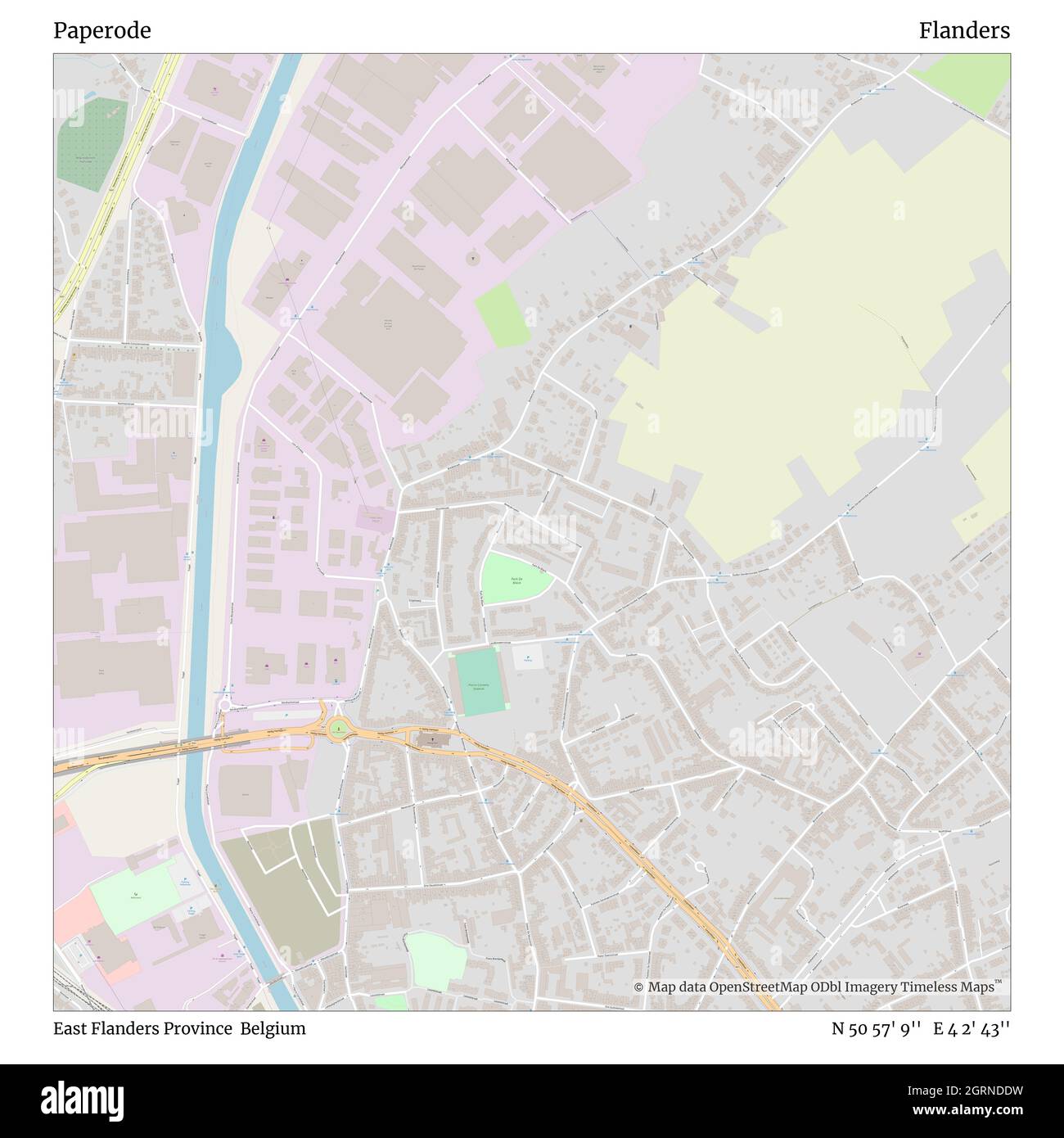 Paperode, East Flanders Province, Belgium, Flanders, N 50 57' 9'', E 4 ...