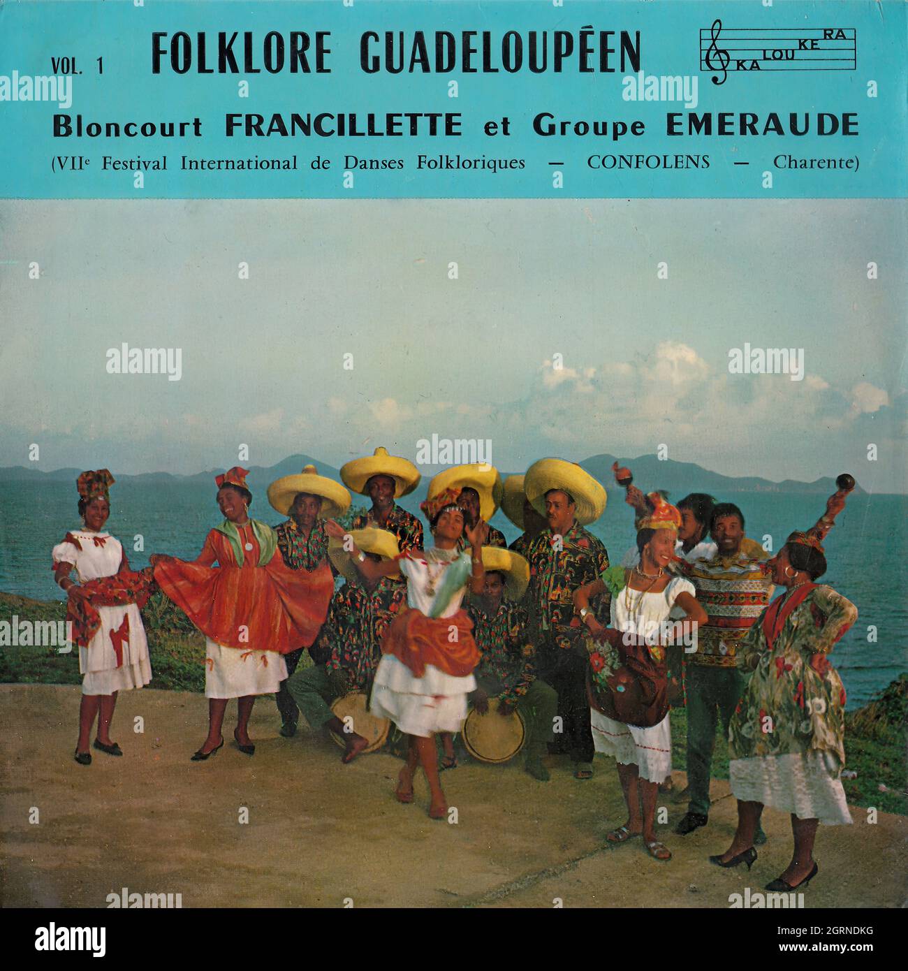 Bloncourt Francillette et Groupe Emeraude - Folklore Guadeloupéen EP ...
