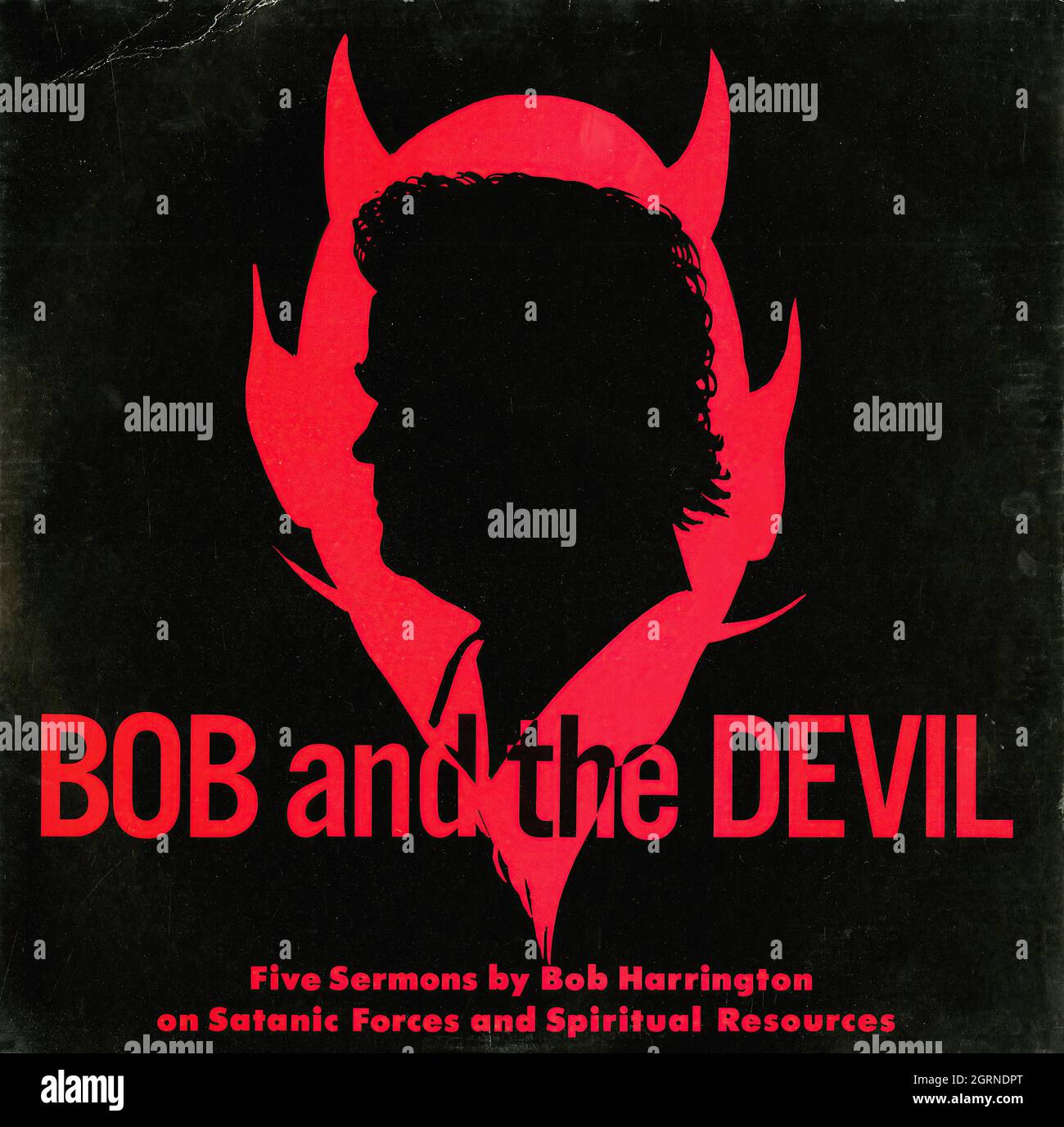 Bob And The Devil - Vintage American Christian Vinyl Album Stock Photo ...