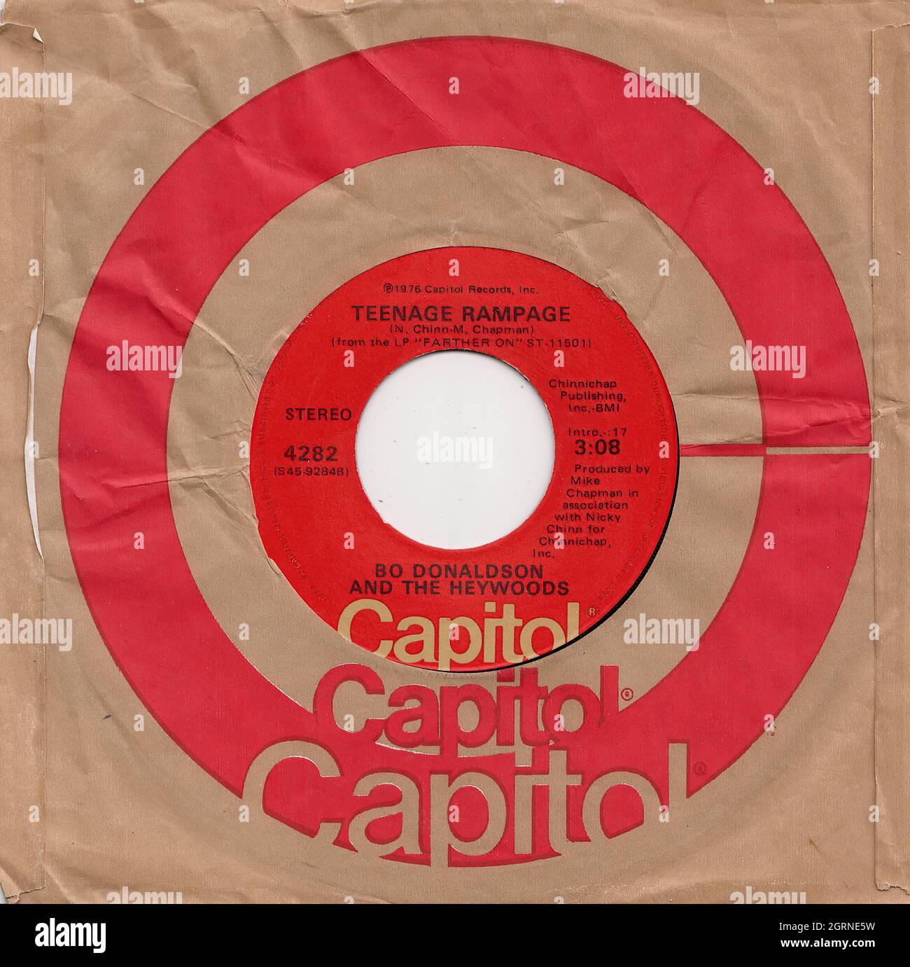 Bo Donaldson and The Heywoods - Teenage rampage - Tie me down 45rpm ...