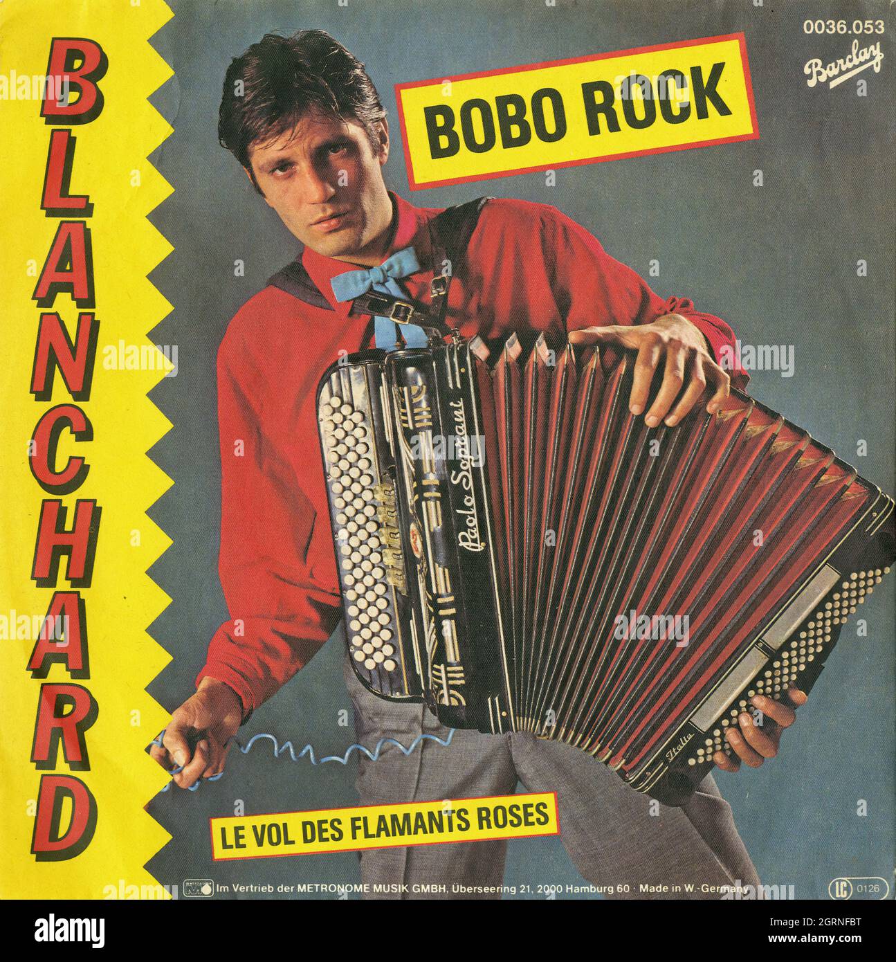 Gerard Blanchard - Bobo Rock 2 - Vintage Vinyl Album Stock Photo - Alamy