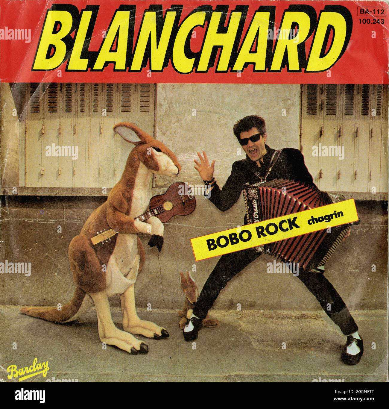 Gerard Blanchard - Bobo Rock - Vintage Vinyl Album Stock Photo - Alamy
