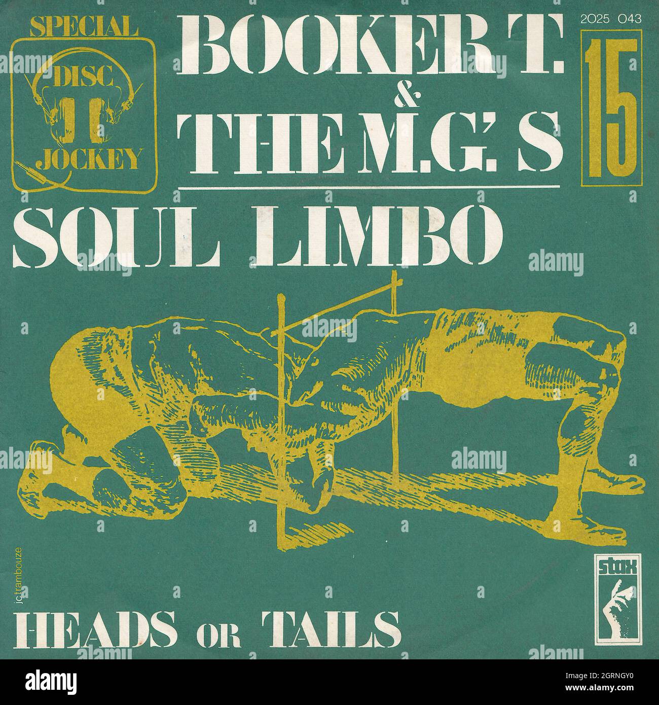 Booker T & The M.G.'s - Soul Limbo - Heads or tails 45rpm - Vintage Vinyl Record Cover Stock ...