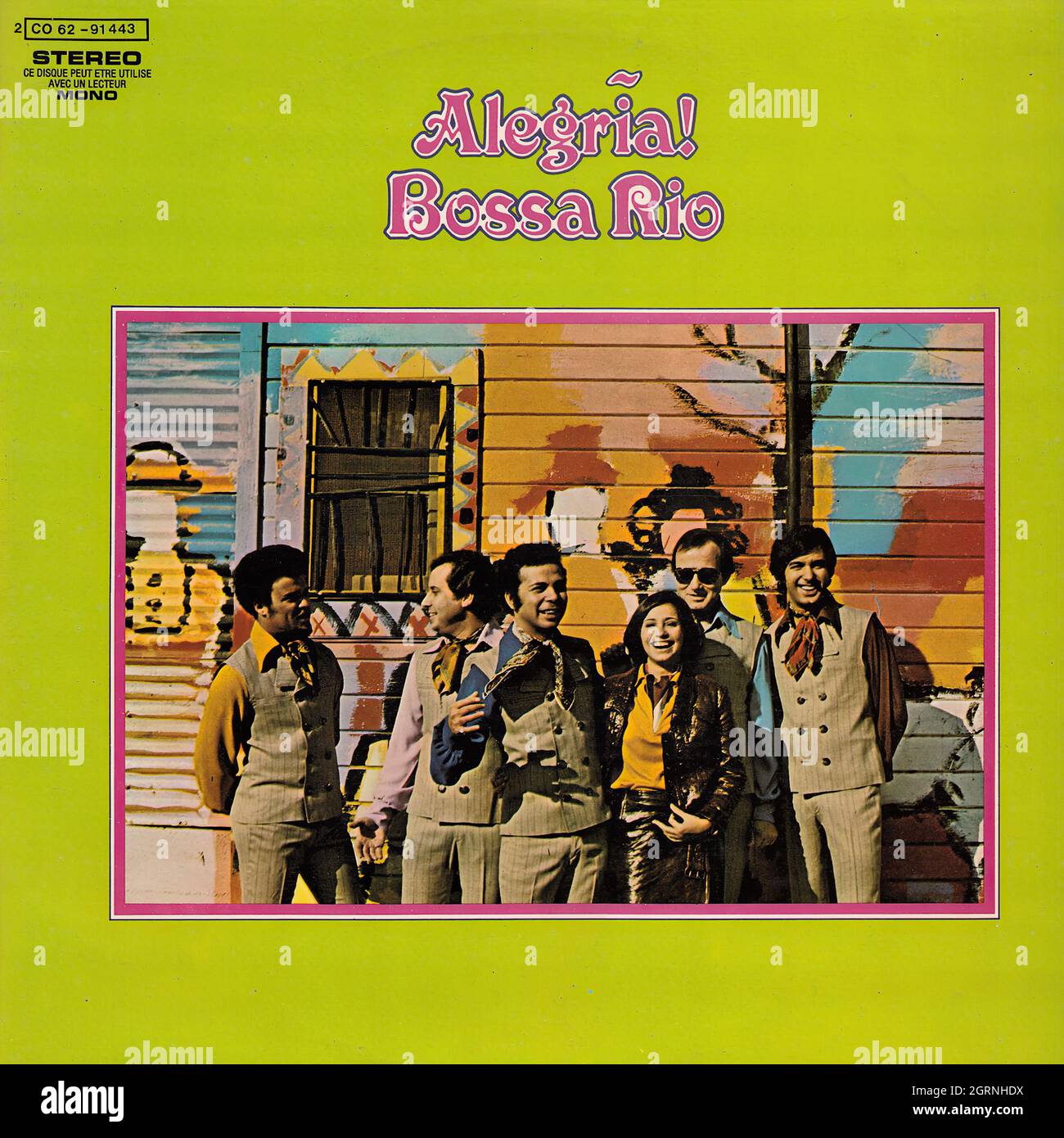 Bossa Rio - Alegria! - Vintage Vinyl Record Cover Stock Photo - Alamy